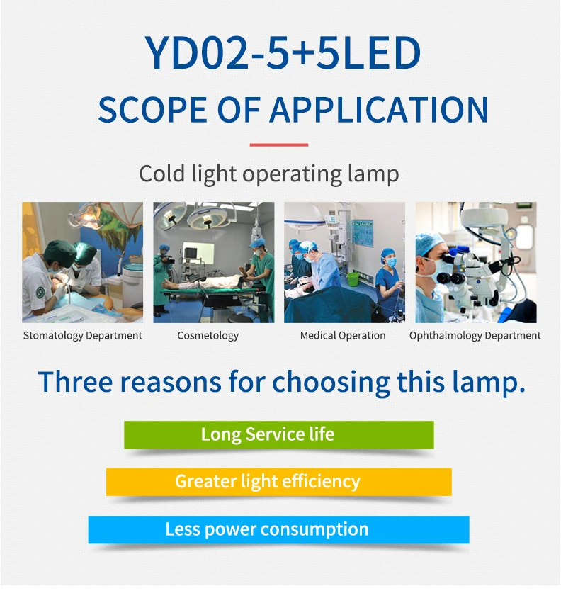 Hf Shadowless Ceiling Operating Lamp Surgical Light Oper Lamp Led With ...