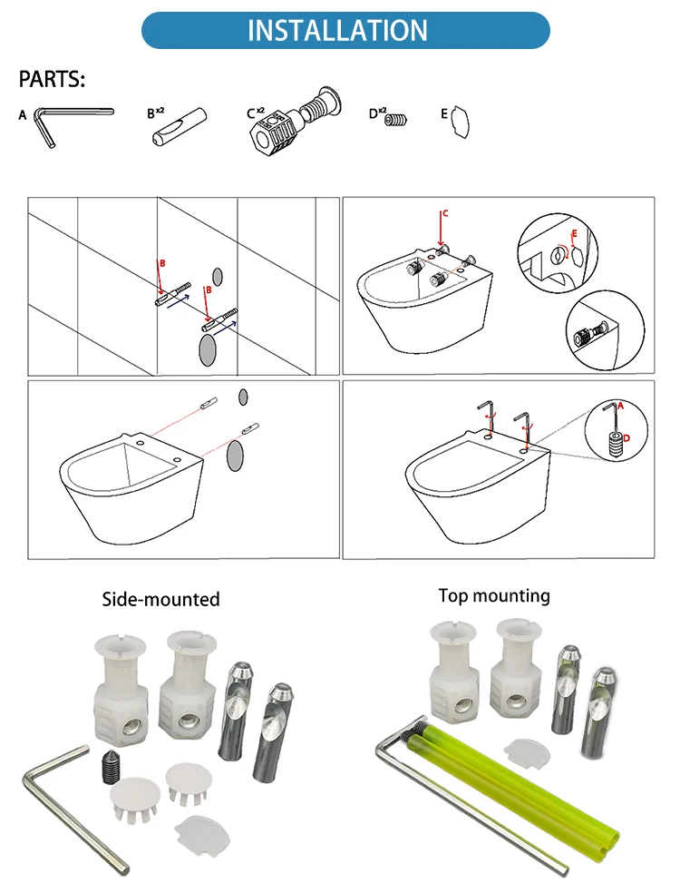 YIDA Sanitary Ware Set One-piece Washdown Toilet Sink Set Bathroom Wc ...