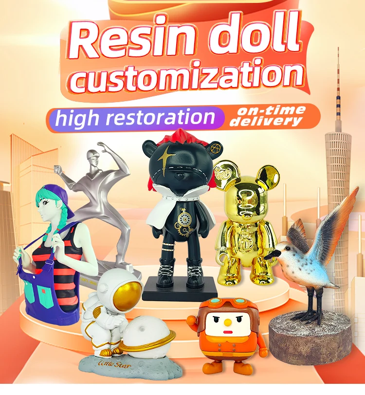 Customizable Anime Style Cartoon Themed Action Figure Toys 3d Resin ...