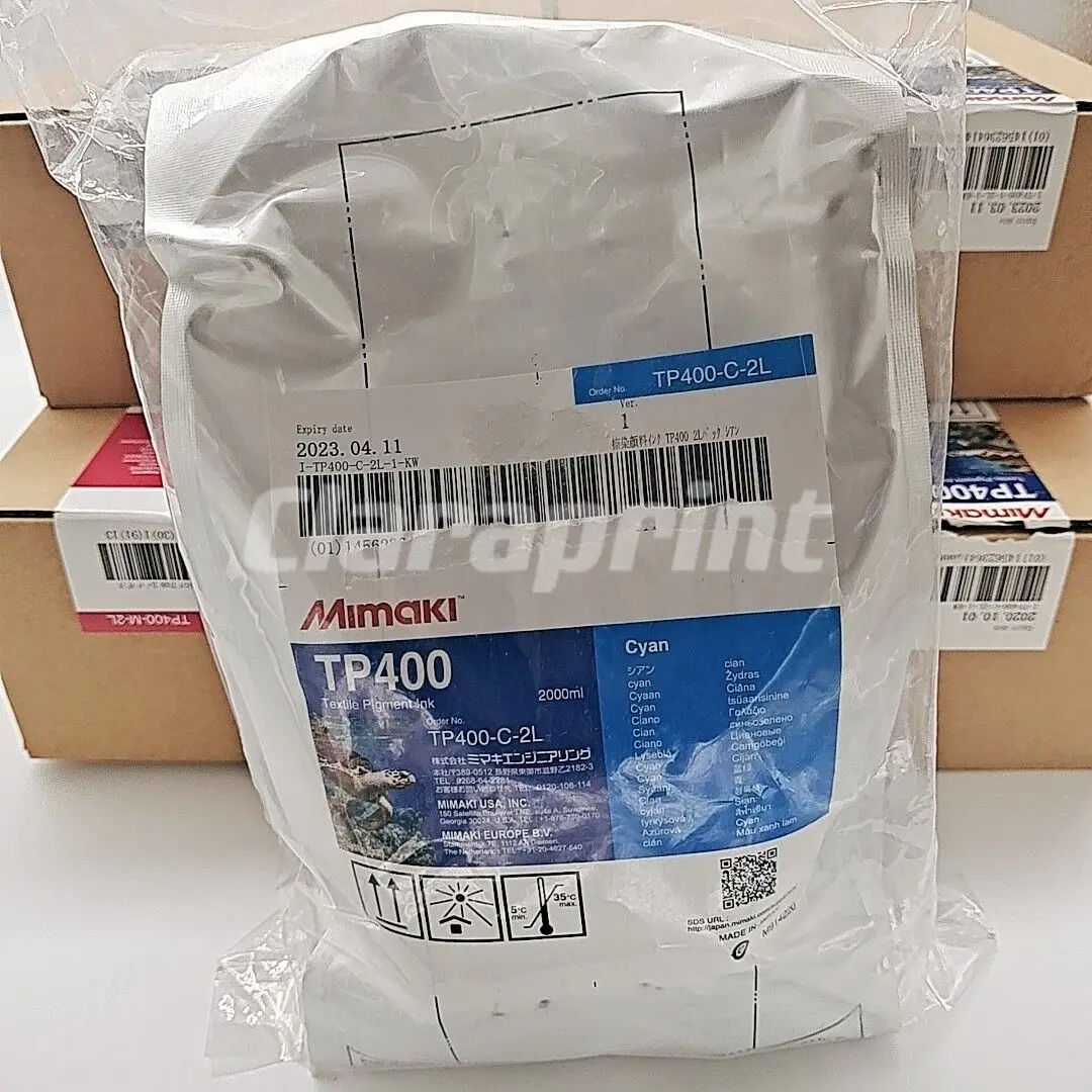 Original Mimaki TP400/TP-400 Textile Ink - Pigment Ink for TX300P-1800 ...