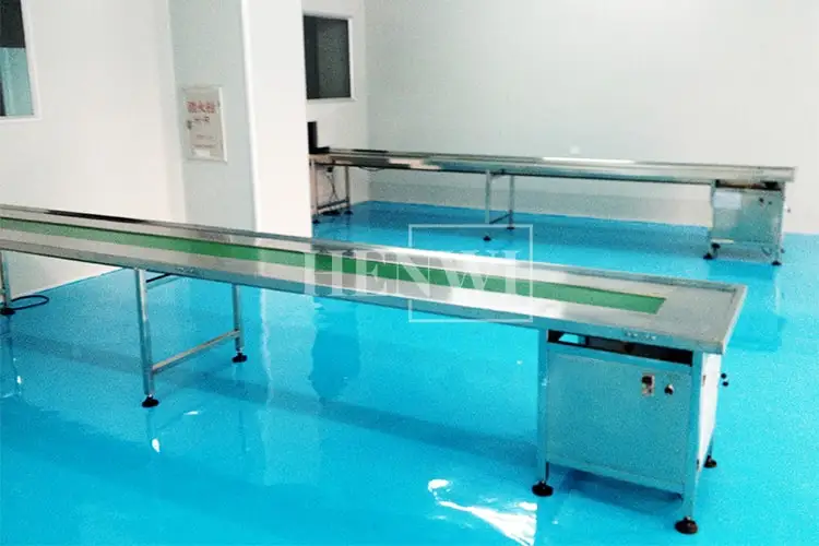 Henwi Belt Conveyor Operation Table Customize 304 Stainless Conveyors ...