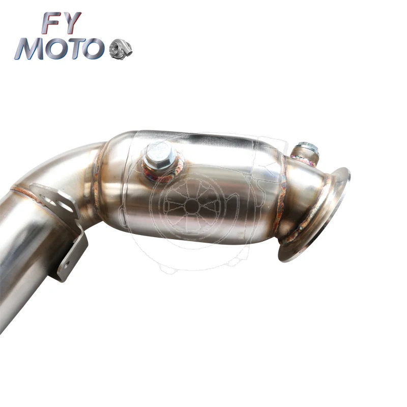 M PERFORMANCE Charge air Intercooler + Downpipe for BMW M5 M6 F10 F12 ...