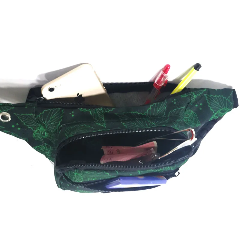 Custom Printed Anywhere Sports Belt Bag Unisex Travel Polyester Fanny ...