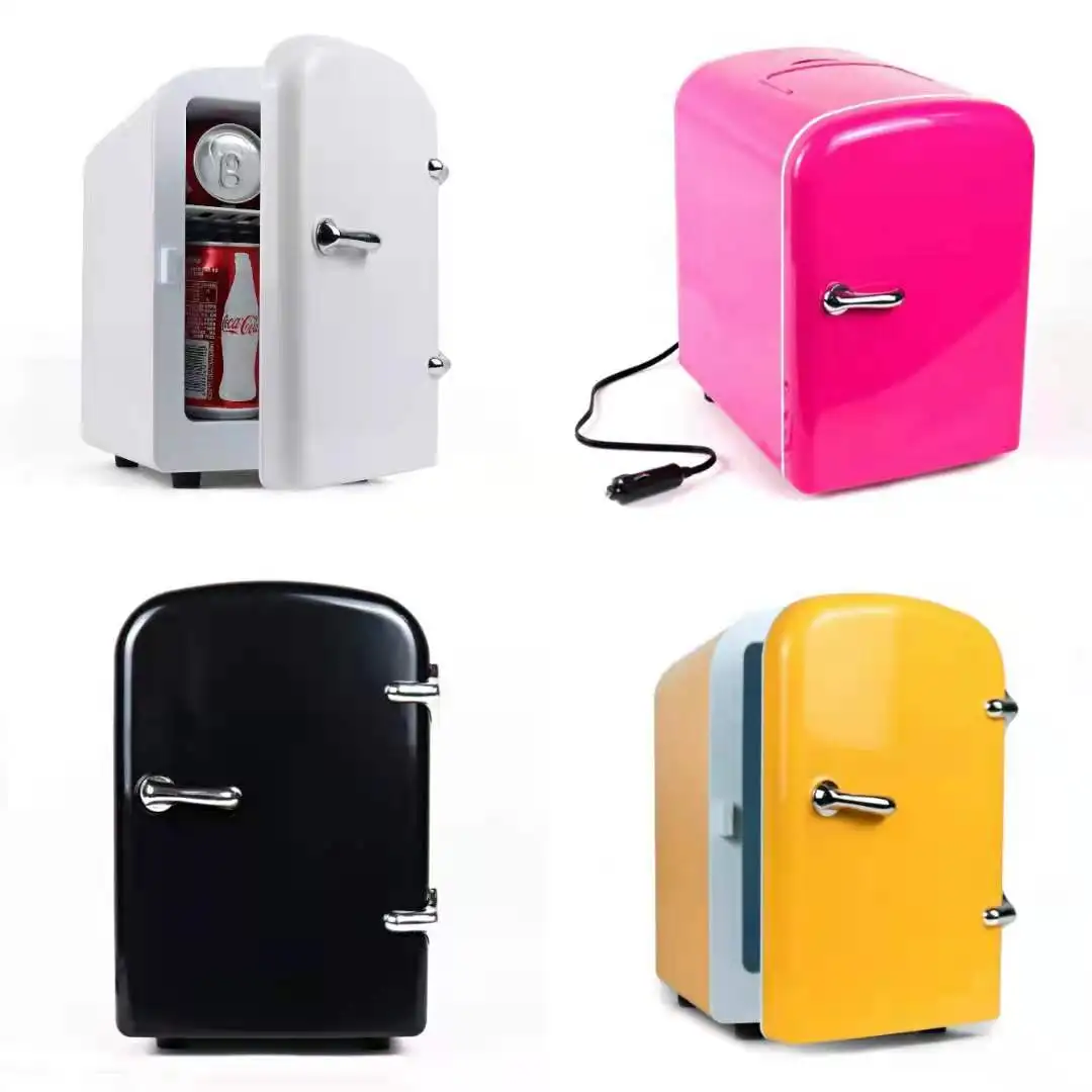 4L Minibar Silent Mini Bar for Hotel Mini Fridge Refrigerator Small ...