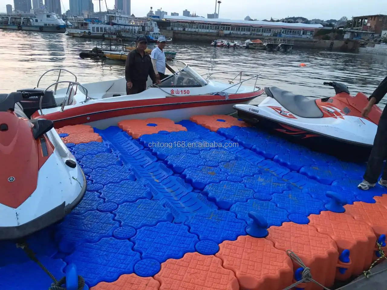 Plastic Platform Blocks Modular Floating Buoy Pontoon Cube - Buy ...