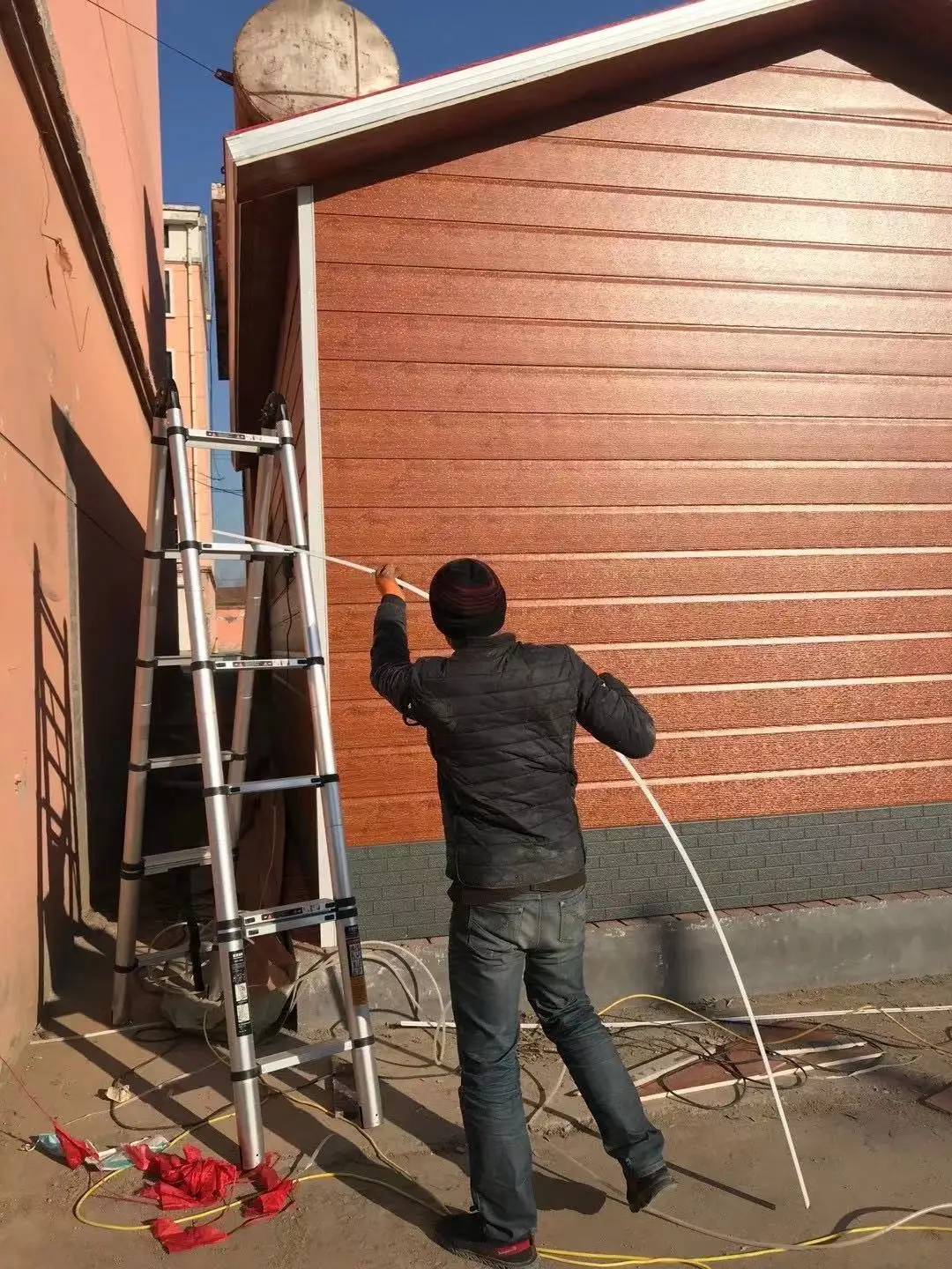 Waterproof Fireproof Exterior Insulation Wall Panels