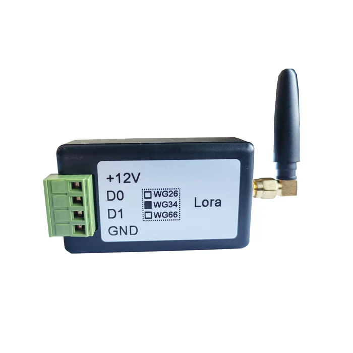 Wiegand to Wireless Lora Converter - Long Range IOT Solution