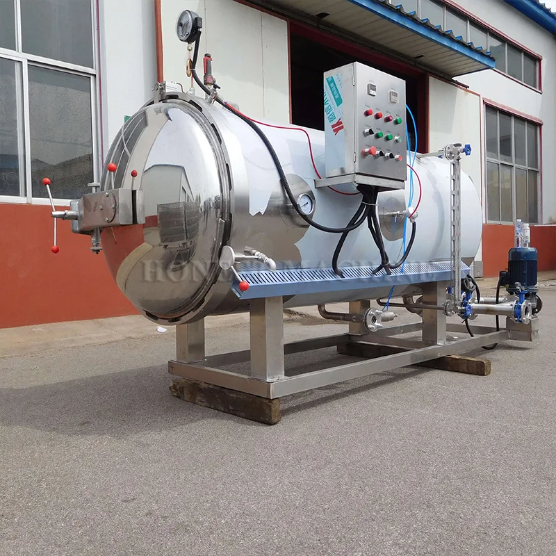 High Automation Industrial Autoclave / Sterilizer Autoclave / Bottle ...