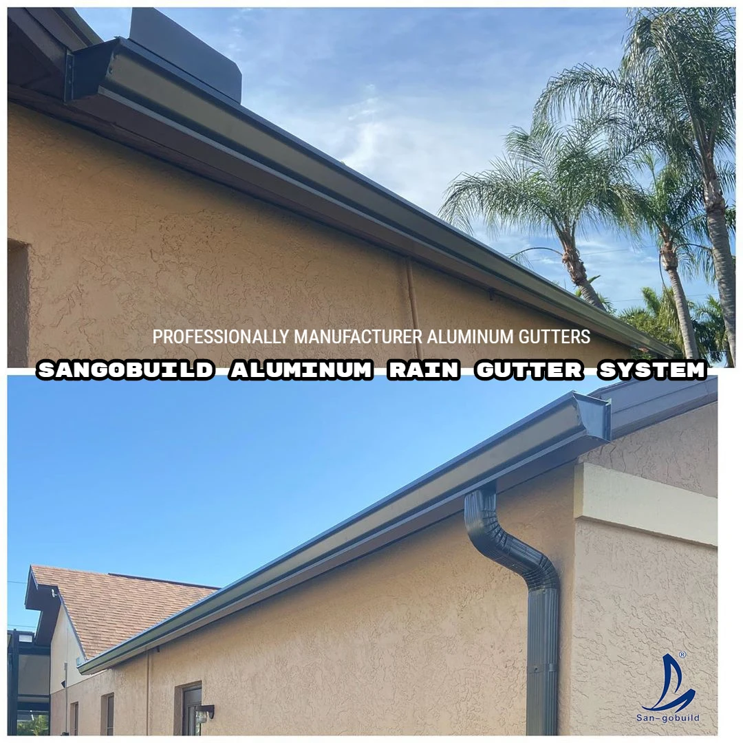 Rainwater Gutter System Drainage Pipe - Durable & Versatile