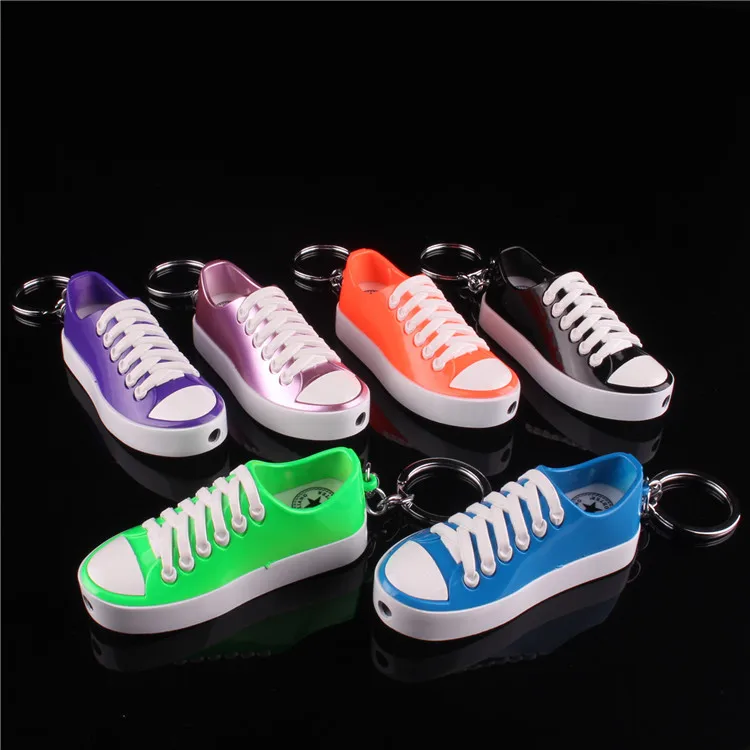 New Arrival Creative Design Canvas Shoe Shape Gas Lighter With Key ...
