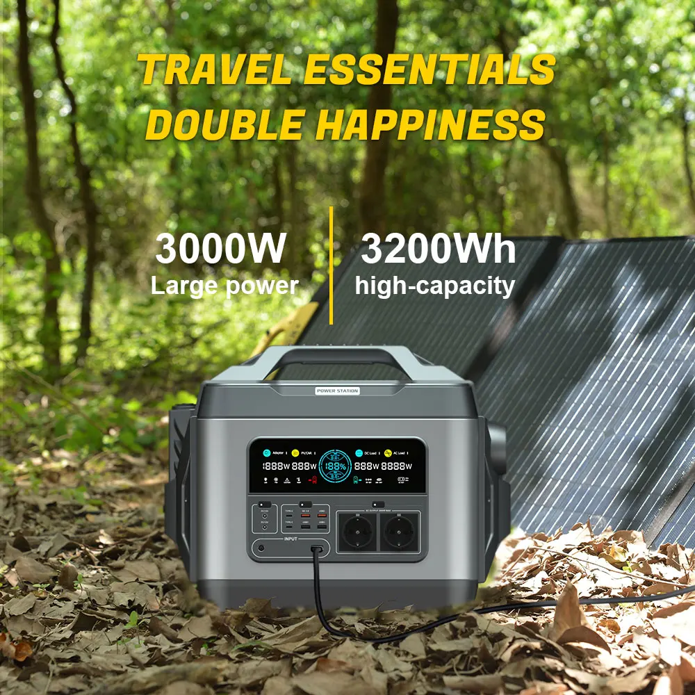 Lipower 3200wh Portable Power Station - Ultimate Outdoor Energy