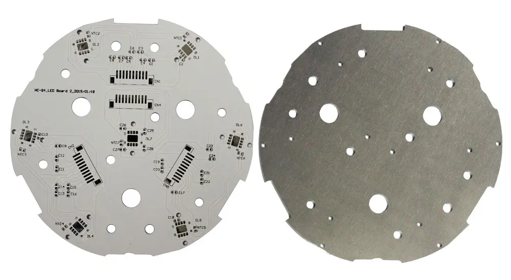Professional Led Smd Lighting 94v0 Pcb Pcba Manufacture 2w/k Thermal ...