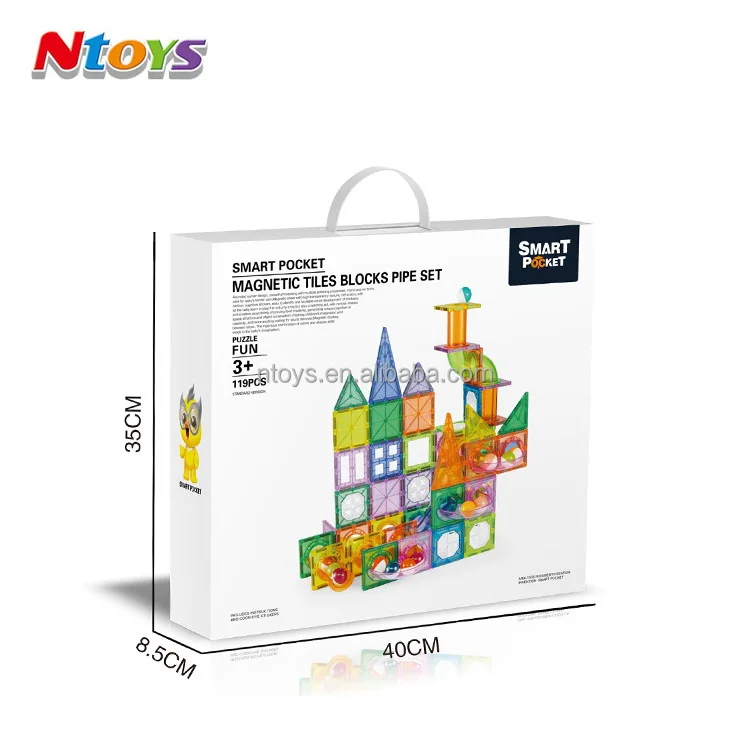 Magnetische Bausteine 3d Magnetic Tiles Building Blocks Toy For Kids ...