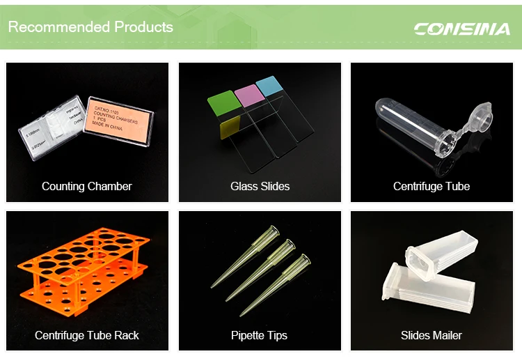 Laboratory Glass Microscope Slides - Biological Microscope XSZ-107BN