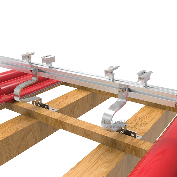 Adjustable Solar Roof Hook Panel Mount Bracket Mounting System Metal ...