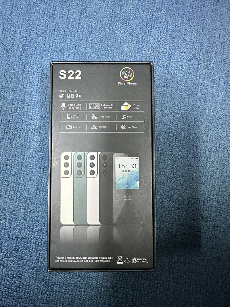 In Stock 2023 New S22 2.8 Inch Dual Sim Keypad Mobile Phones
