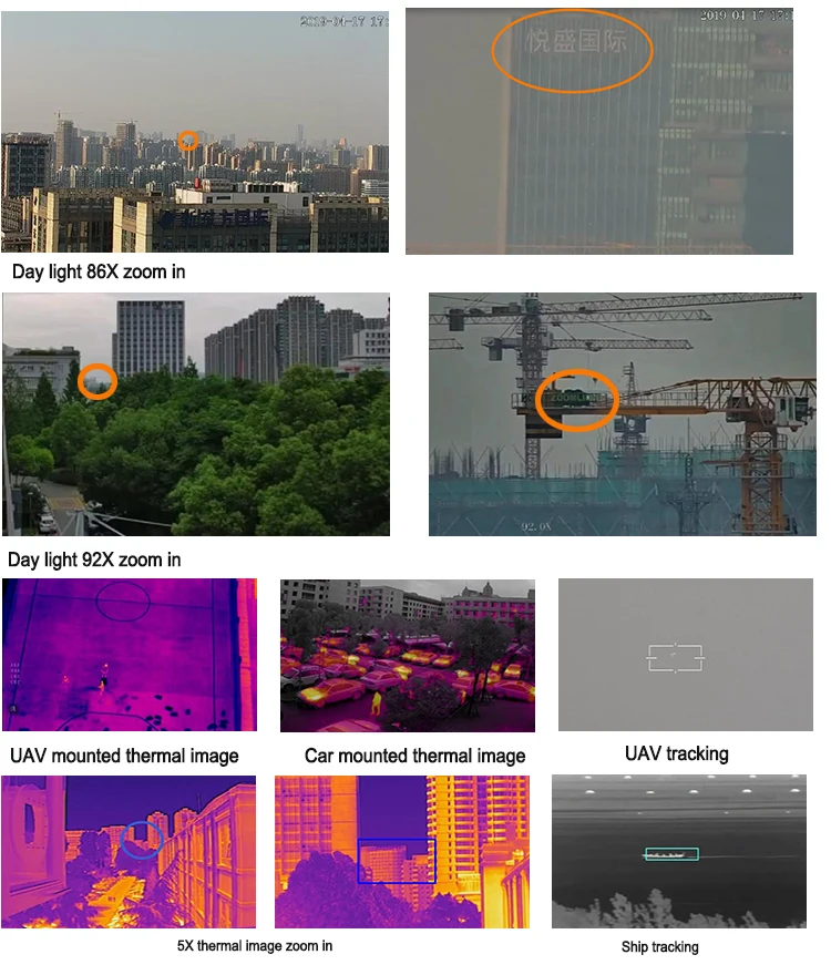 Thermal Ptz Camera Vehicle Ptz Thermal Sensor 15mm,640x512 Visible 2mp 32x Zoom Bi Spectrum Ptz ...