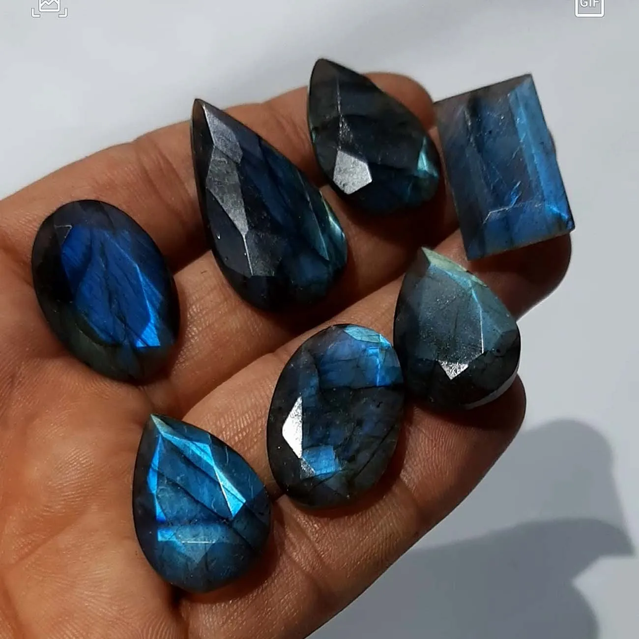 Craft Supplies & Tools Blue Fire Multi Flashy Labradorite!! Fire ...
