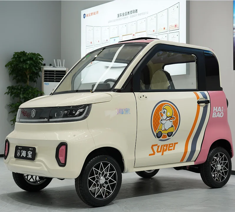 Haibao Eec Coc L6e Lithium Batteries 72v105ah Brand New Cars 4 Wheel ...