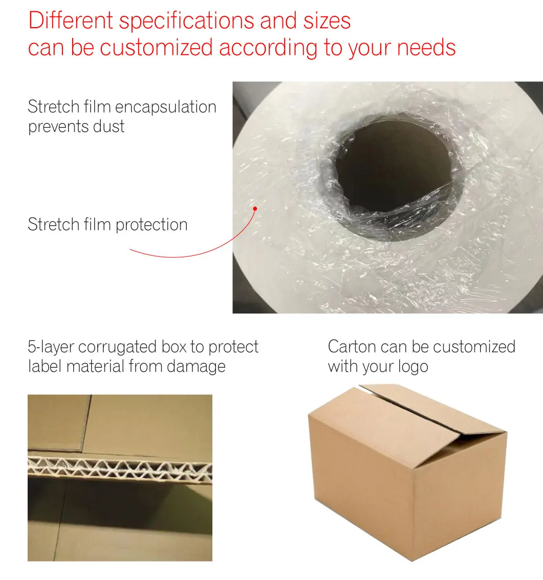 UV Inkjet High-Gloss Silver PP Self Adhesive Film with Acrylic Adhesive ...