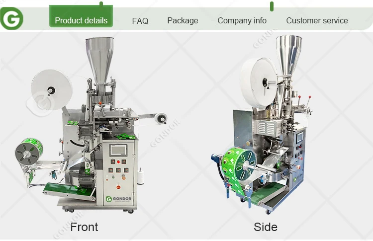 Sachet Dip Filter Paper Automatic Single Chamber Packaging Small Manual ...