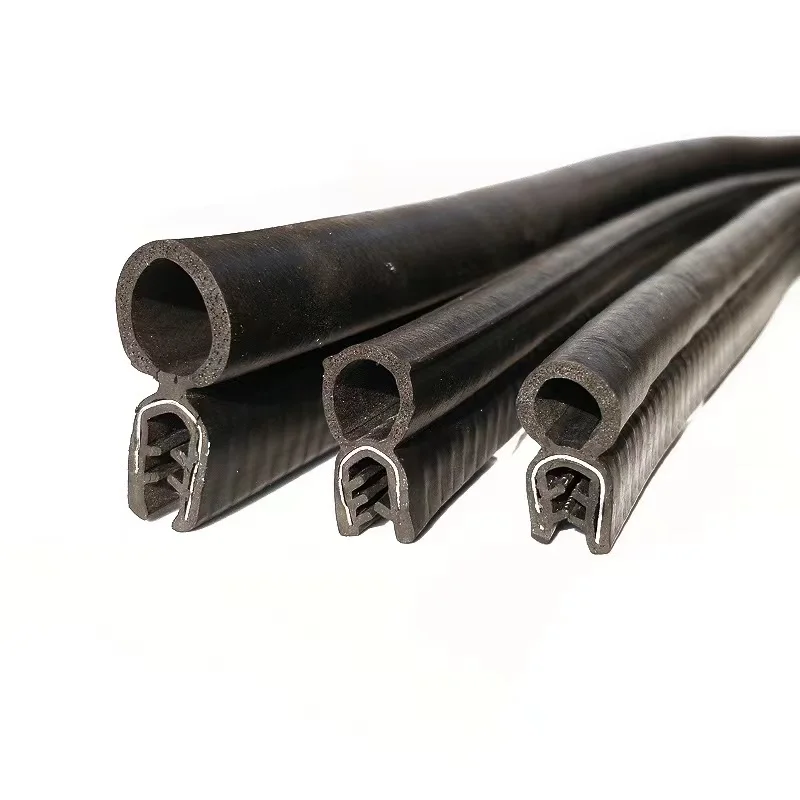 Windshield U Shape Rubber Seal Strip for Auto Weatherproofing