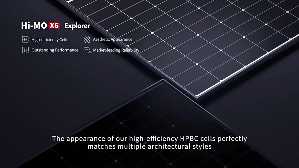 Longi Hi-mo X6 Scientist Lr5-54hth 445w 450w 455w Monofacial Black ...