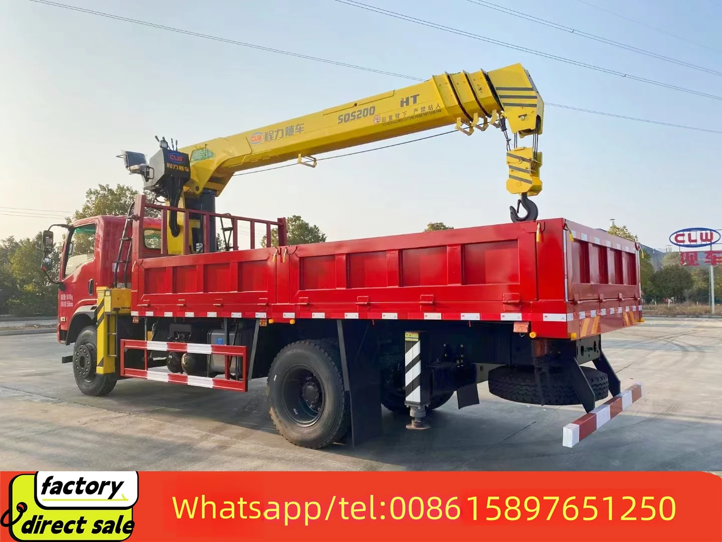 Used Dump Truck With Mounted Cranes Knuckle Boom Truck Mounted Crane ...