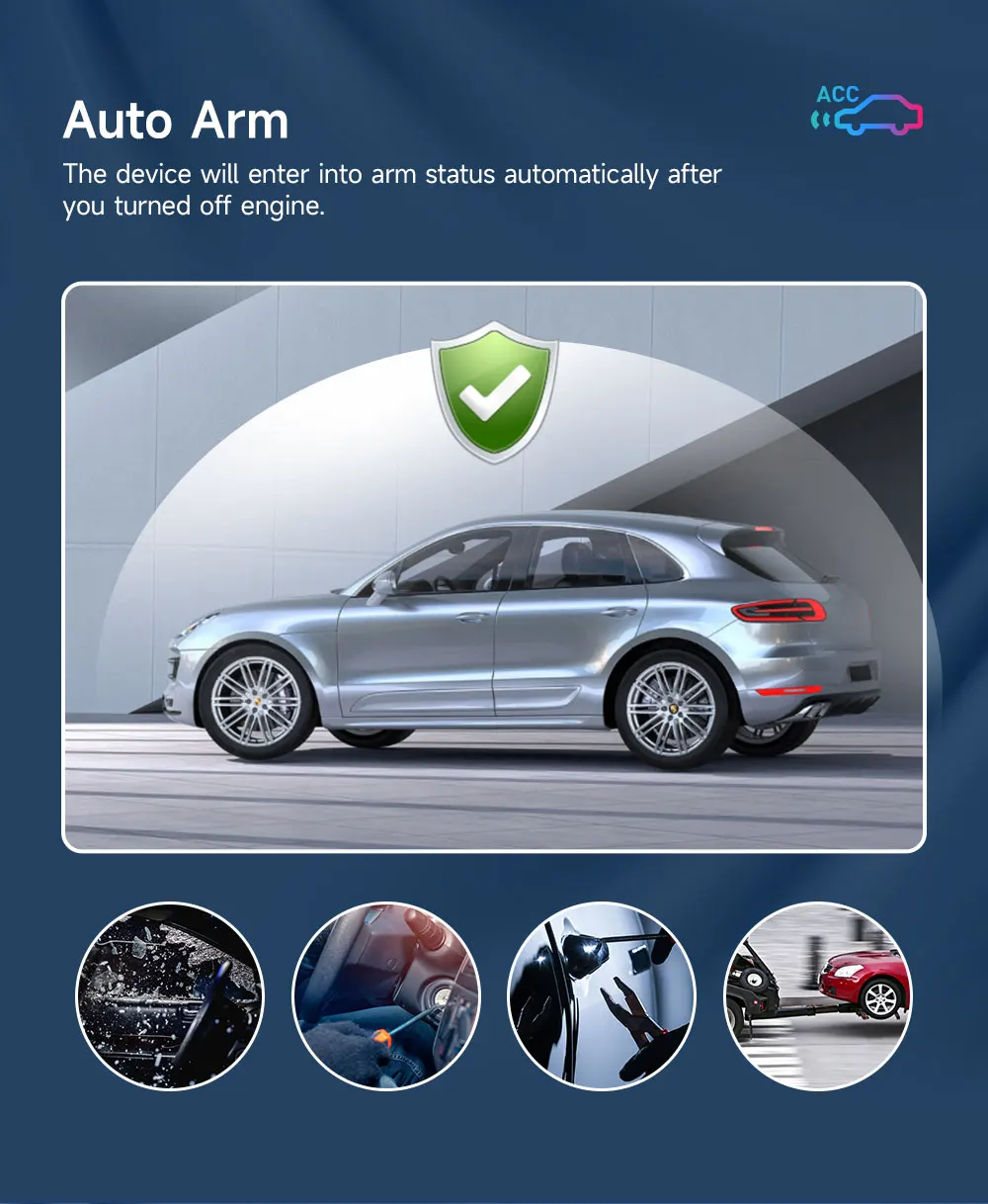 Q11 Relay Gps Positioning Terminal Vehicle Tracking Security - Buy ...