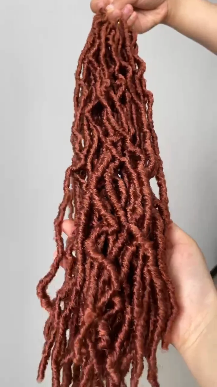 Wholesale Nu Locs Crochet Braiding Hair Natural Hightemperture Fiber ...