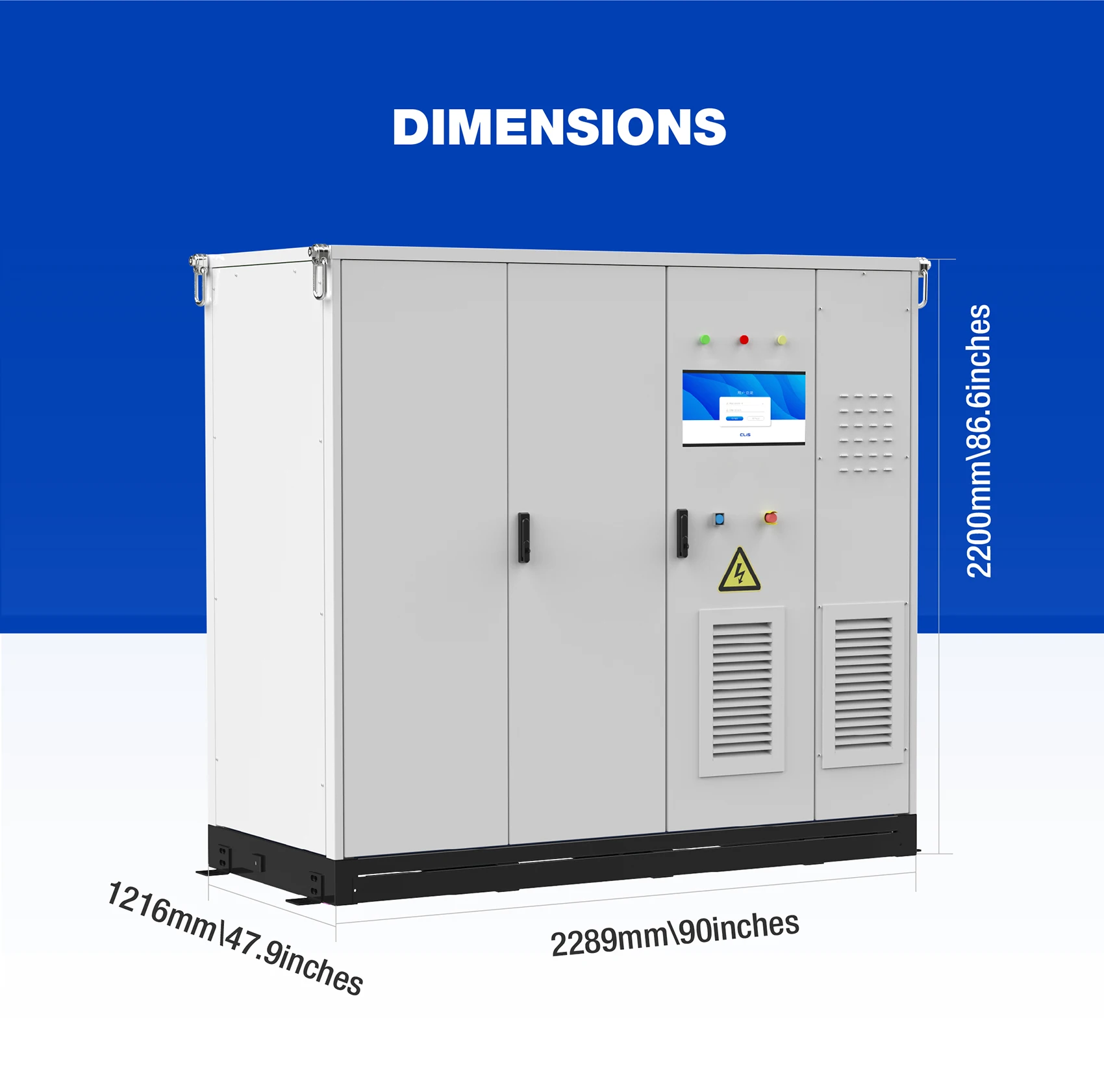 Brogen 30kw 60kw 100kwh 120kwh Outdoor Commercial Liquid Cooling Energy ...