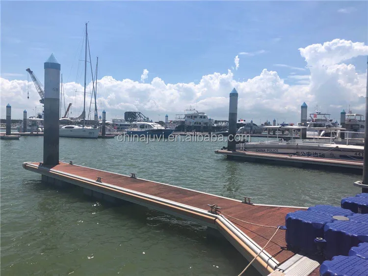 Aluminum Alloy Approach Bridge with Floating Pontoon for Boat Docks