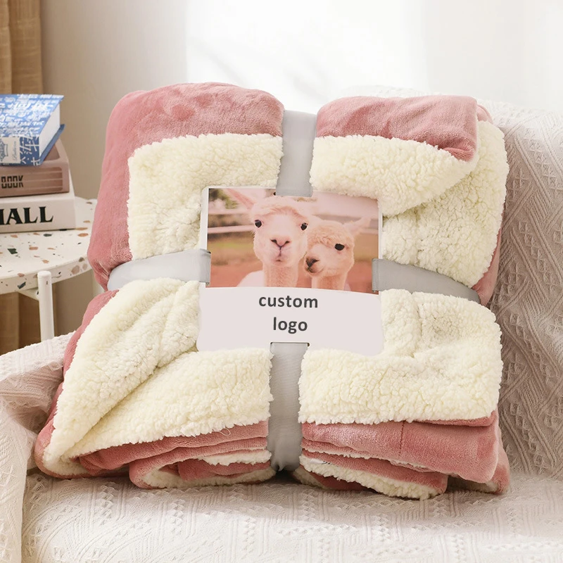 Wholesale Cheap Polyester Sherpa Fleece Blankets