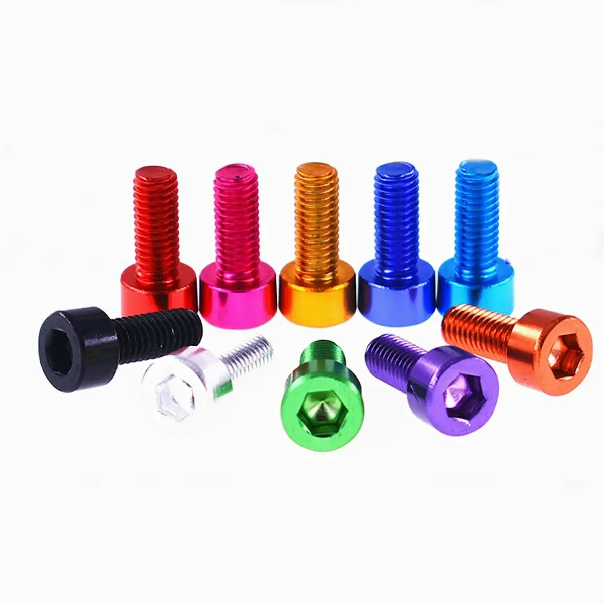 Customized 7075 M4 M5 M6 M8 Metric Colorful Hexagon Socket Head ...