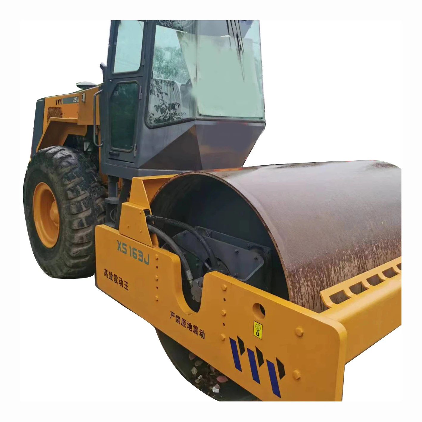 Used Road Rollers 16t Single Drum Vibratory Steel Wheel Xs163j Made In ...