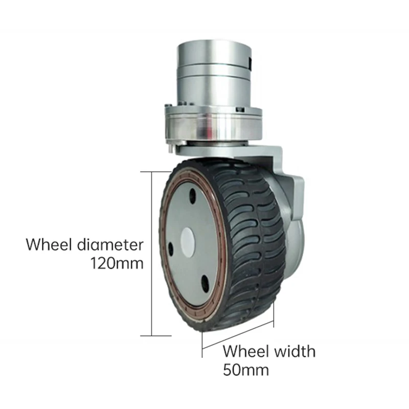 Highly Integrated Electric Agv Wheel With Steering Motor Drive And ...