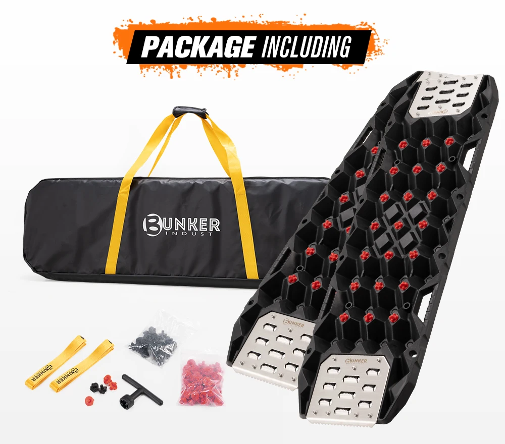 BUNKER INDUST 25T Recovery Tracks - Off-Road Traction Boards for Trucks ...