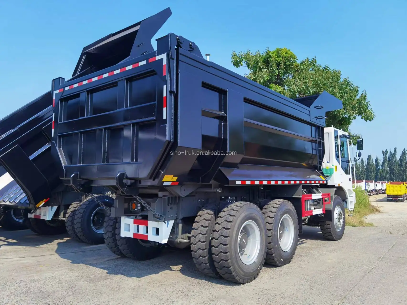 10 Wheeler Underground Mine Tipper Trucks 90t Off Road Tipper - Buy 10 ...