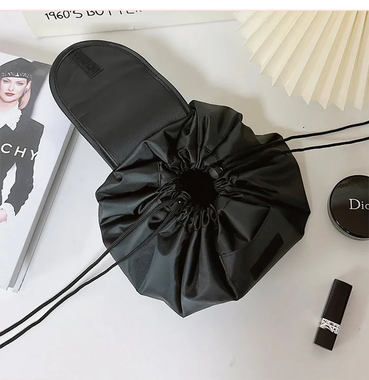 Large Capacity Waterproof Travel Cosmetic Bag String Portable Lazy ...