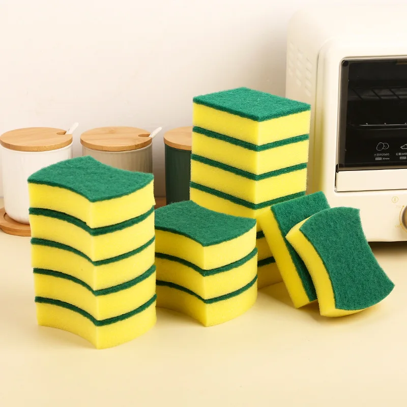 Eco-friendly Kitchen Sponges - Heavy Duty Non-scratch