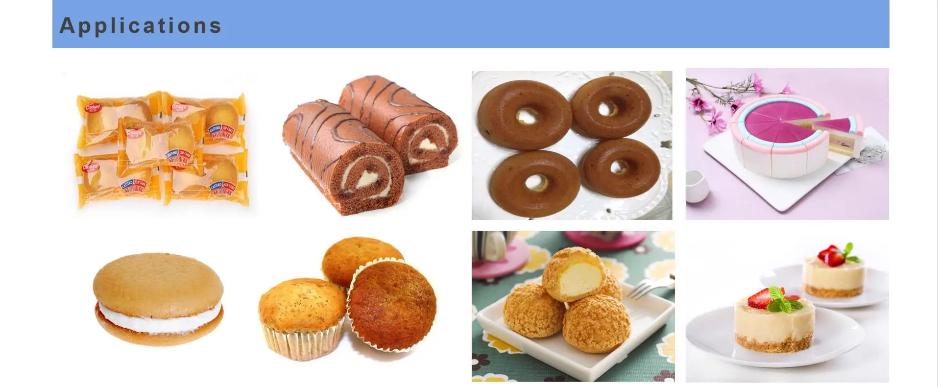 Automatic Mini Cup Cake Production Line - Madeleine Style