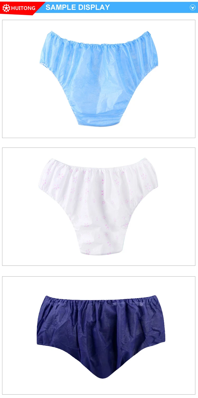 Fully Automatic Disposable Briefs Underwear Making Machine Disposable ...