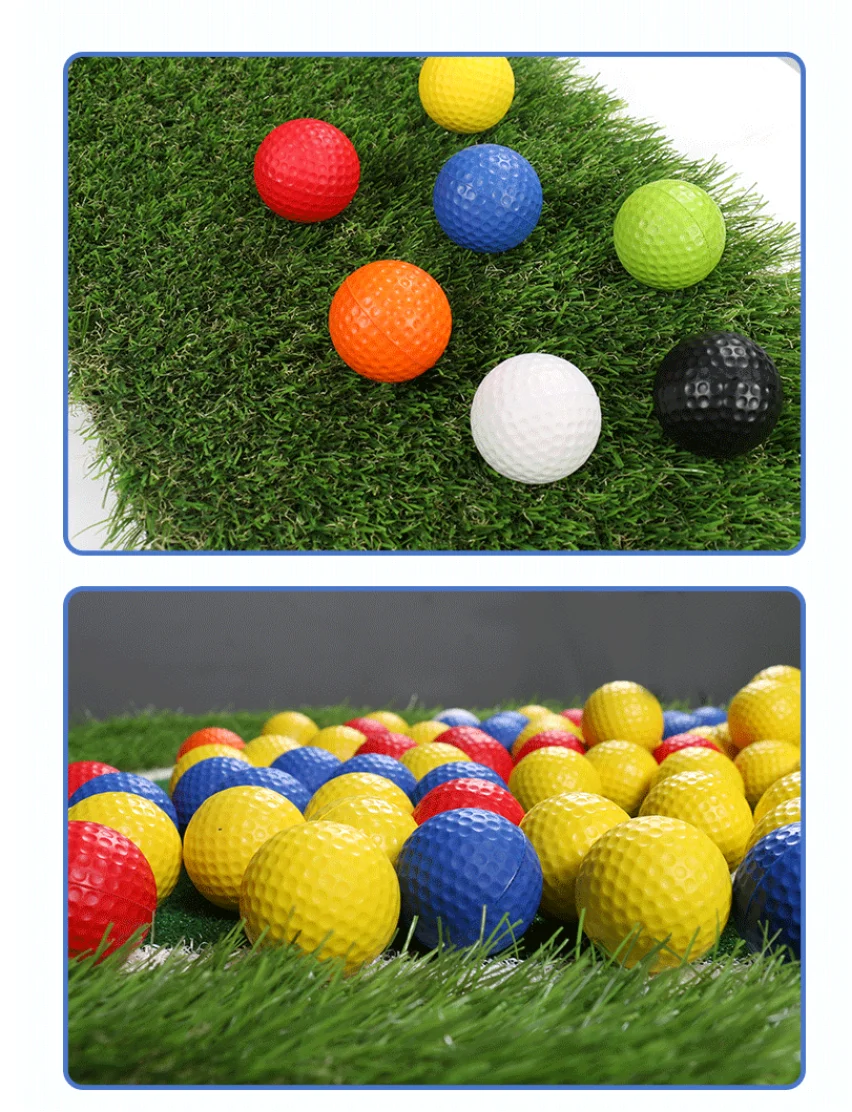 Oem Logo Factory Prices Custom Golf Balls Practice Soft Golf Balls Pu ...