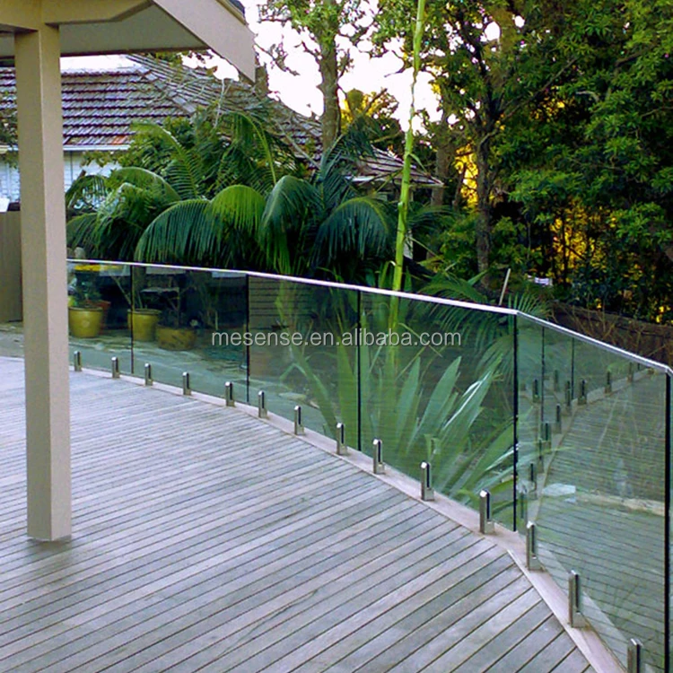Frameless Spigot Glass Railing - Durable & Stylish