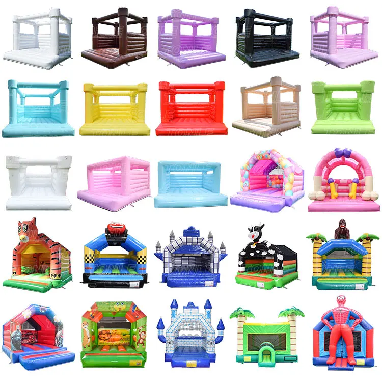13ft Mini Jumping Castle Commercial Bounce House Inflatable Bouncer ...