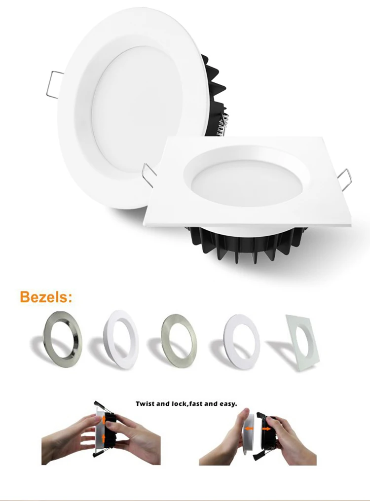 12w Saa Ce Rohs Smart Rgb Dimmable Recessed Home Office Australia Led ...