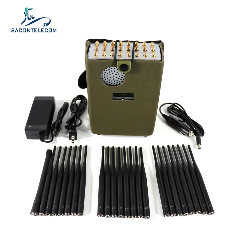 24 Antennas 24w Power 2g 3g 4g 5g Wifi Gps Lojack Vhf Uhf 315 433 868 ...