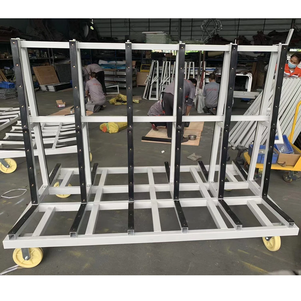 Warehouse Heavy Load Industrial Foldable Platform Trolleys