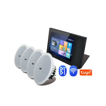 Smart Home Audio System Tuya Wifi Touch Screen Android 8.1 Music Wall ...