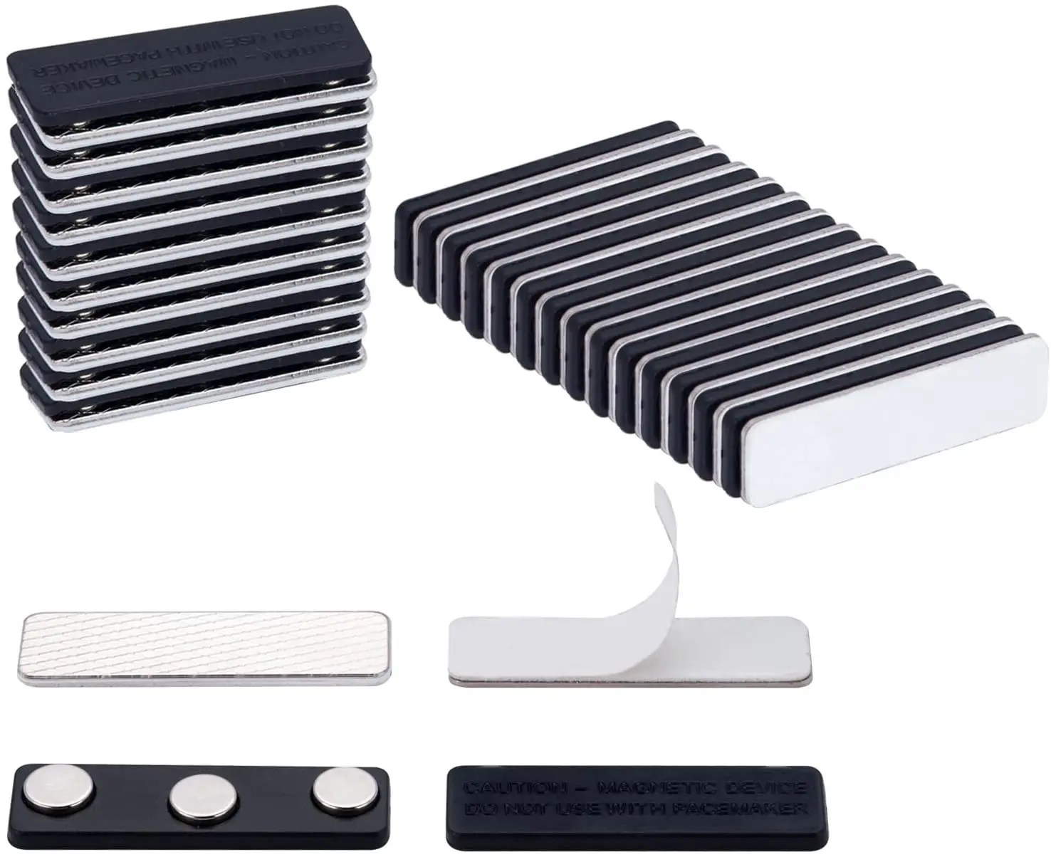 Custom Work Display - Reusable Magnetic Name Badges